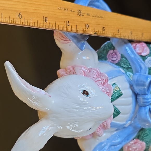 Fitz and Floyd | Kitchen | Vintage Fitz And Floyd Bloomers Bunny Teapot ...